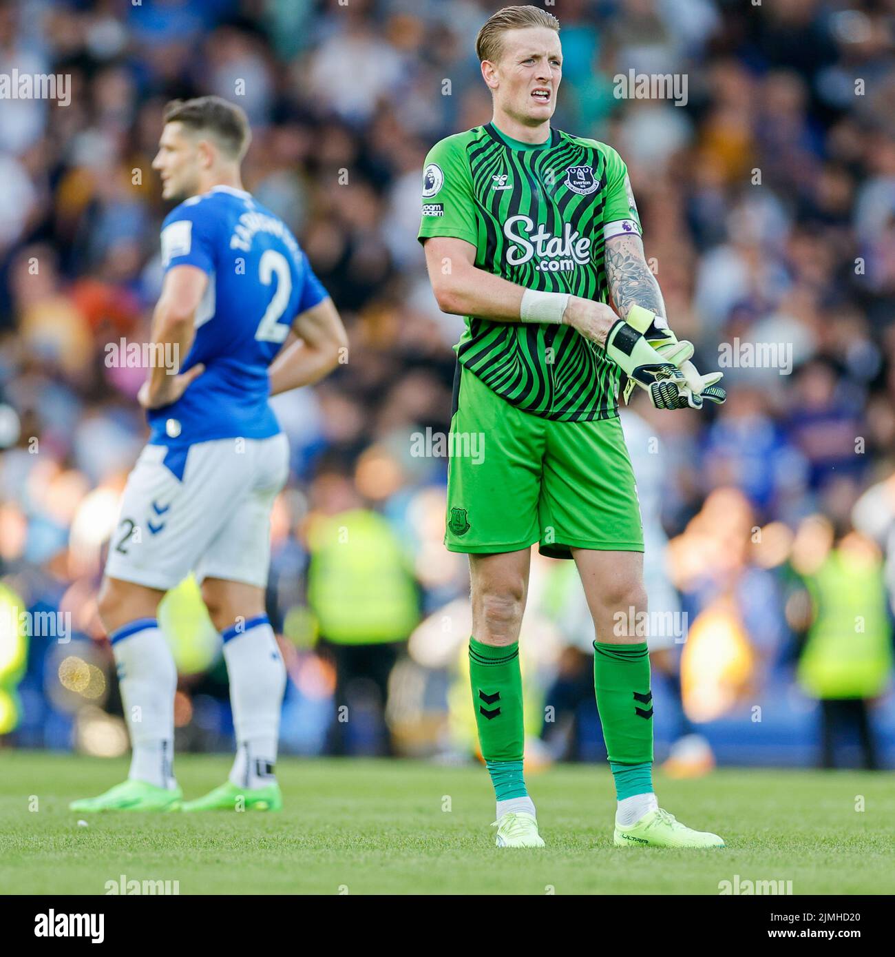 Goodison Park, Liverpool, UK. 6th Aug, 2022. Premier League football ...