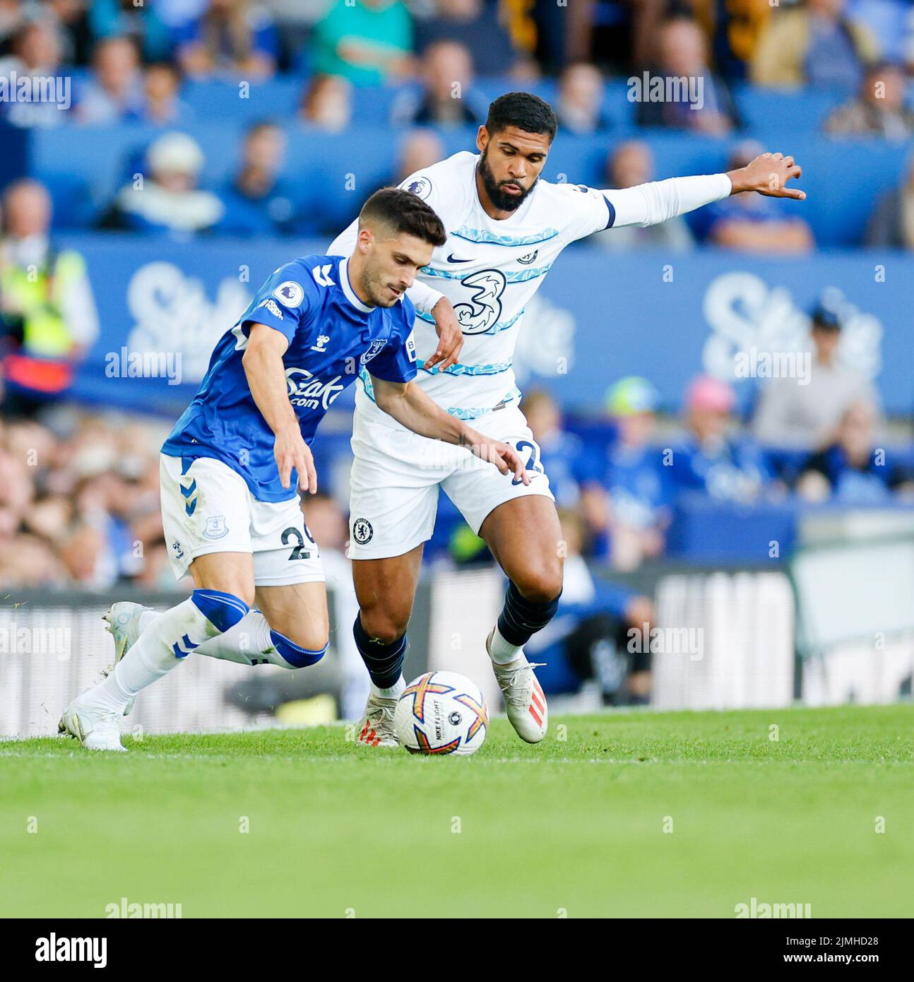Goodison Park, Liverpool, UK. 6th Aug, 2022. Premier League football ...