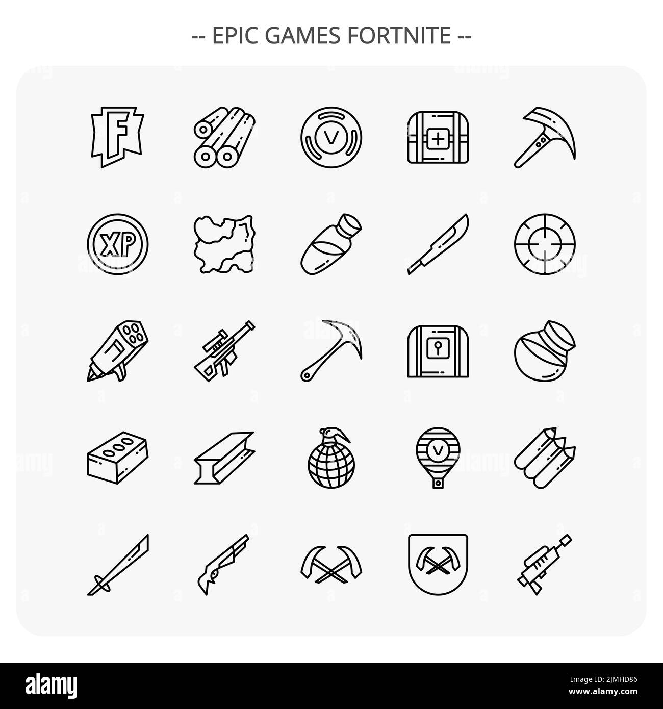 A vector illustration of different tools icons Stock Vector Image & Art ...