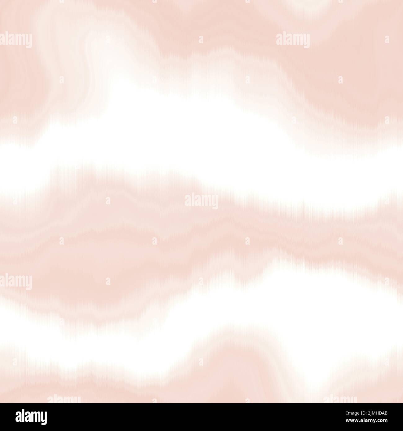 Soft wavy tie dye stripe seamless pattern. Pink white organic irregular ...