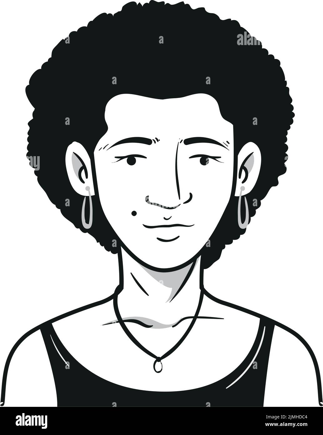 cool woman illustration Stock Vector Image & Art - Alamy