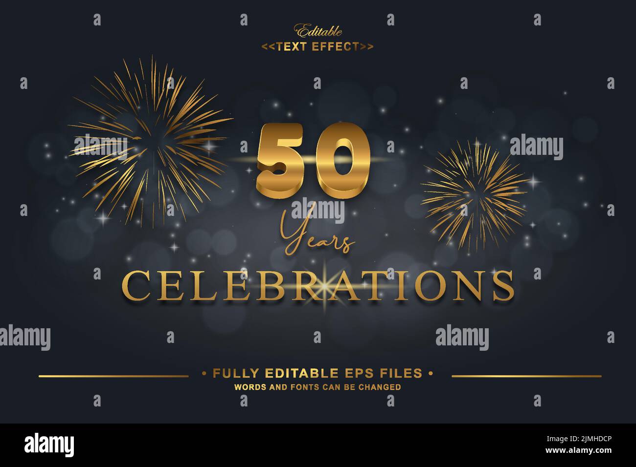 50 golden years celebration Stock Vector Images - Alamy