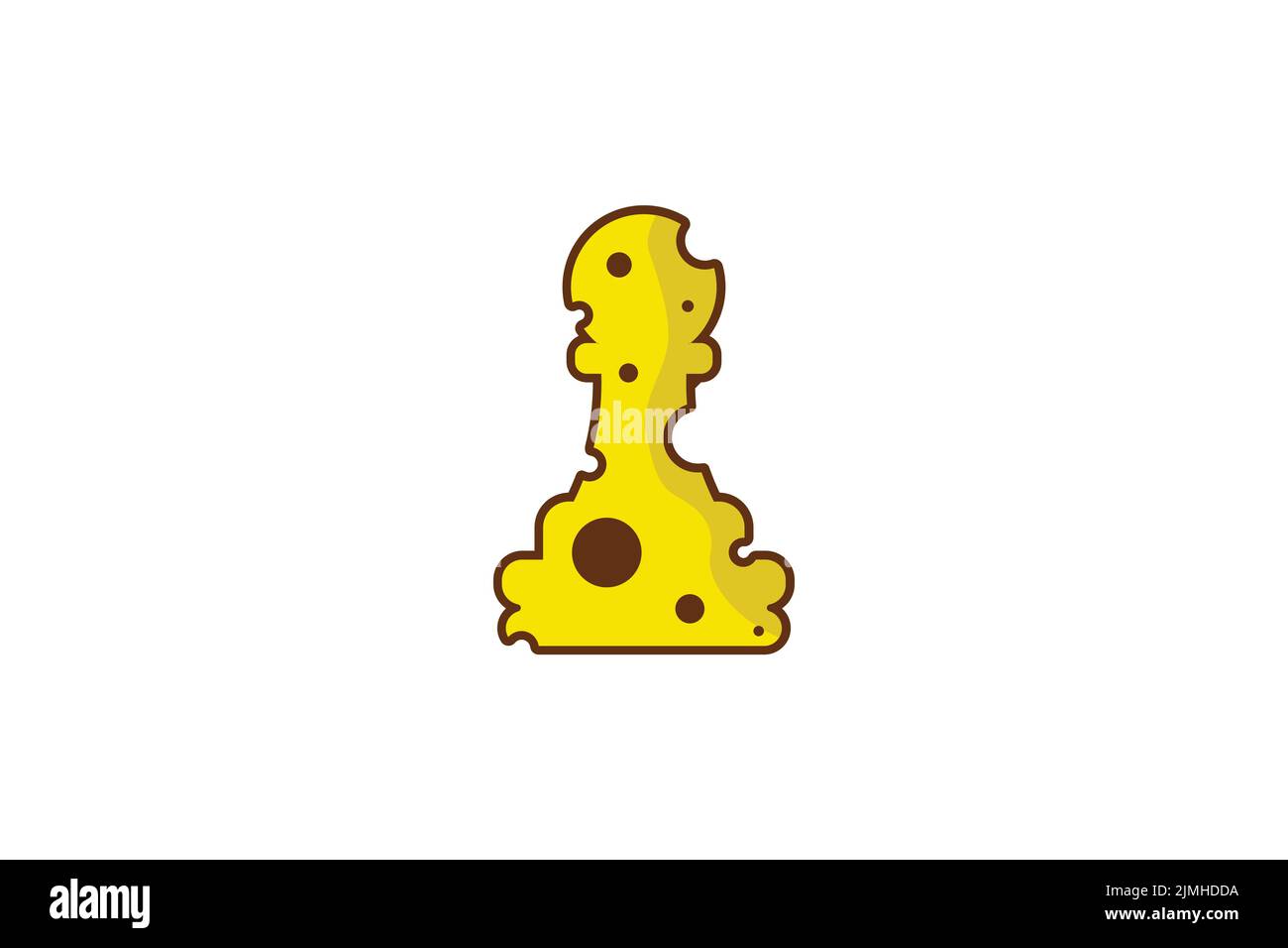 A vector illustration of an abstract cheese Stock Vector Image & Art ...