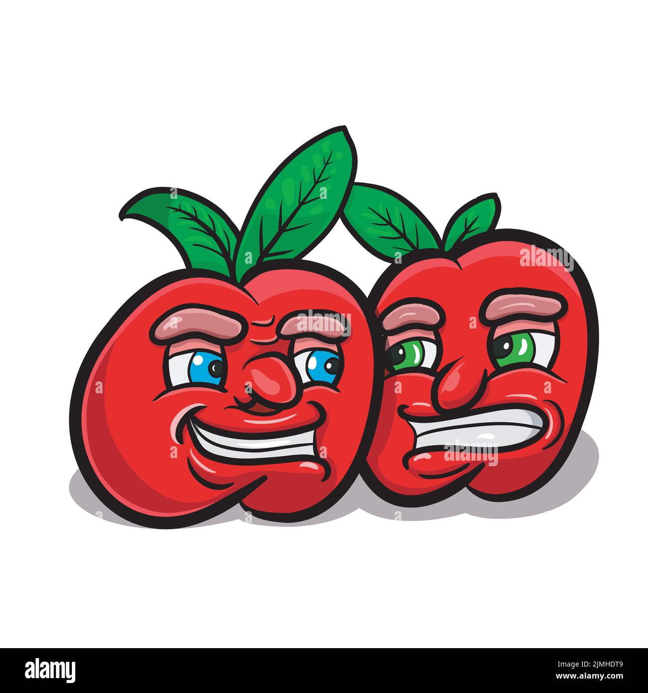 Two caricature Stock Vector Images - Alamy