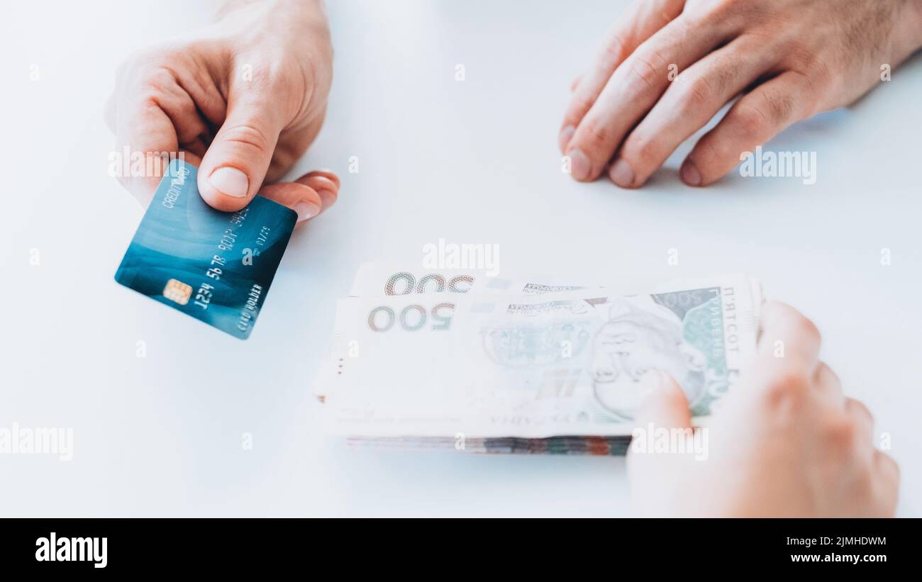 Money deposit bank hi-res stock photography and images - Alamy