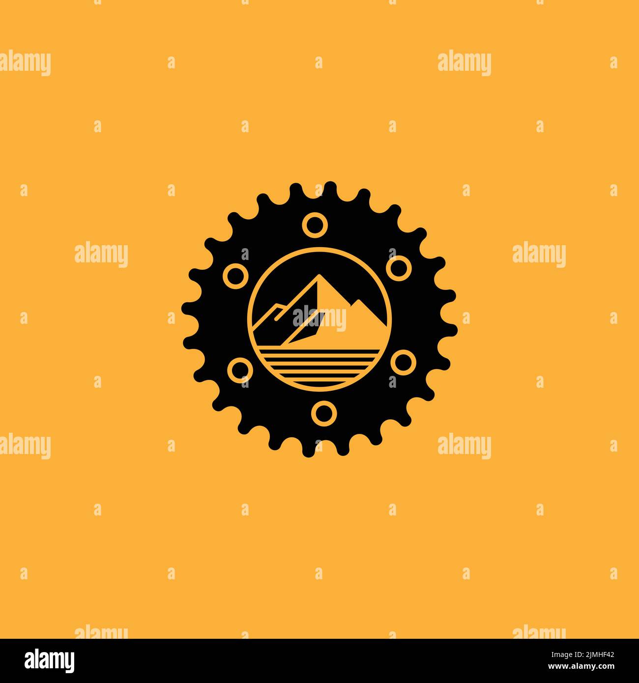 Mountain vector graphics Stock Vector Images - Alamy