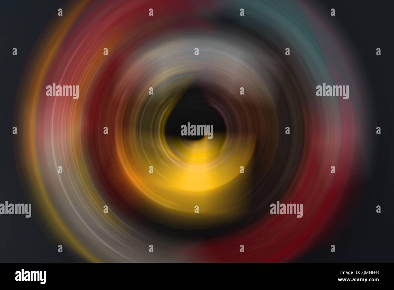Abstract background of spin circle radial motion blur. Background for ...