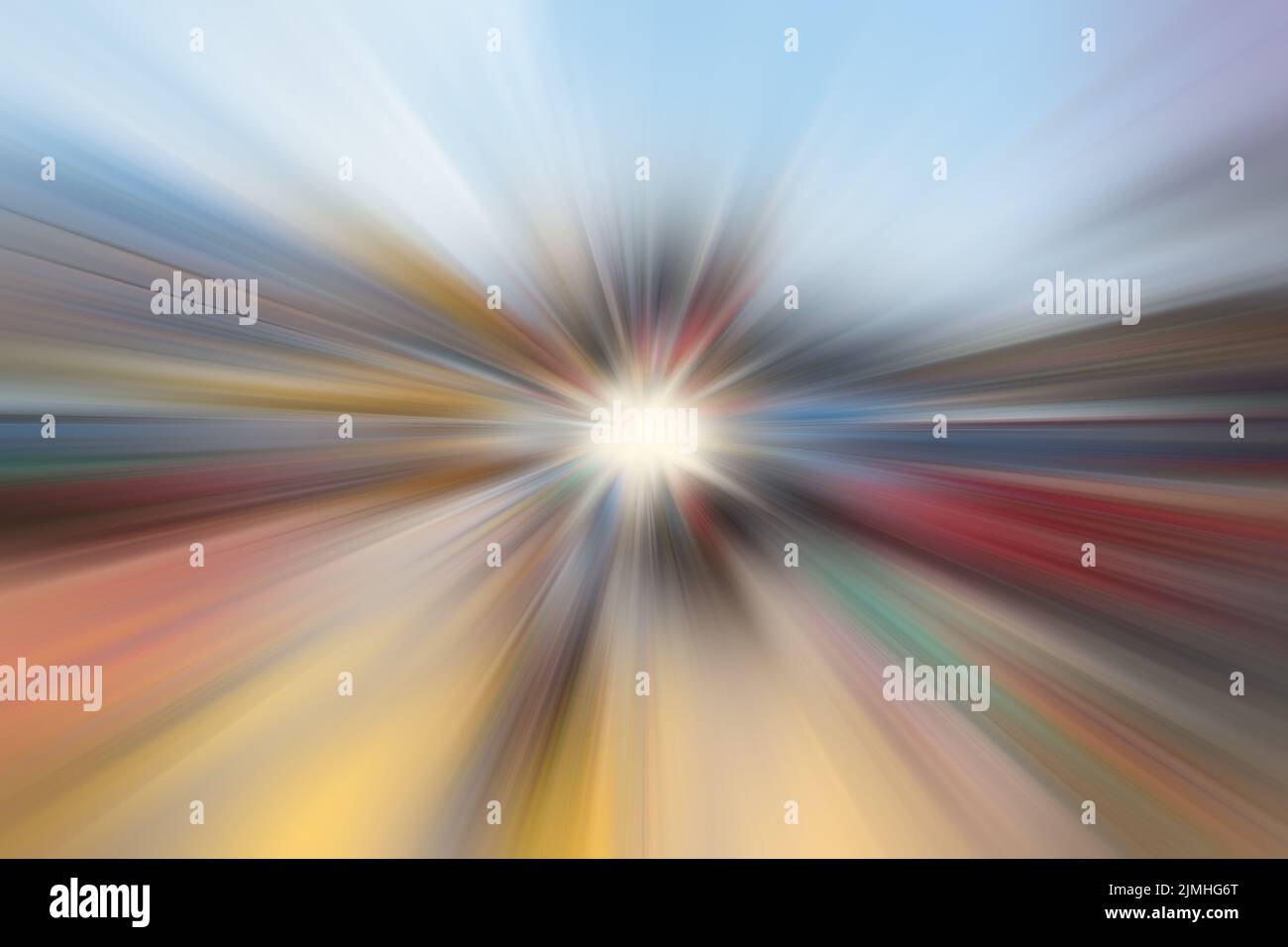 Abstract image. Rays of light from central point. Flash Light. Designer ...
