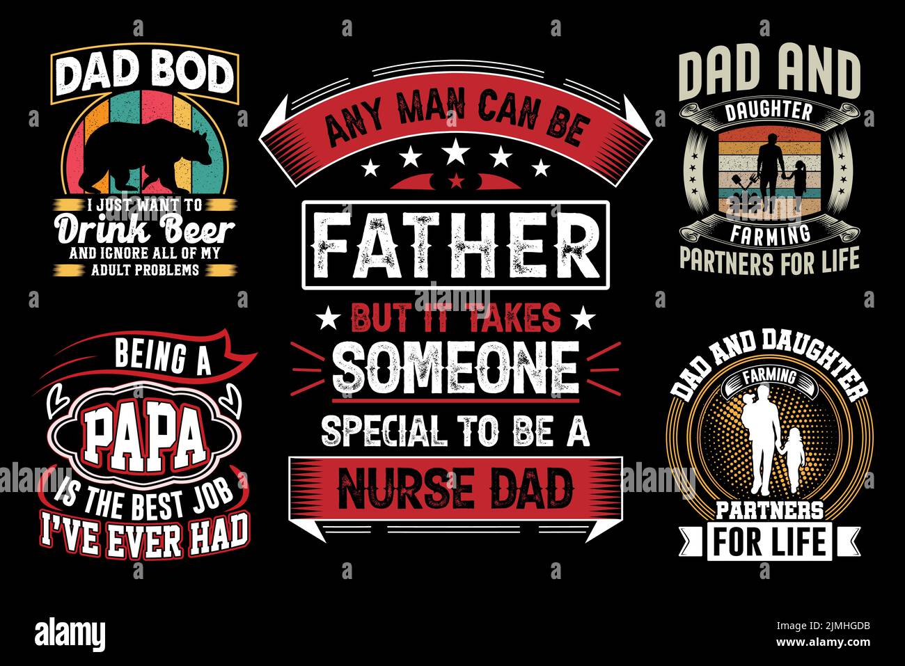 Father design hi-res stock photography and images - Alamy