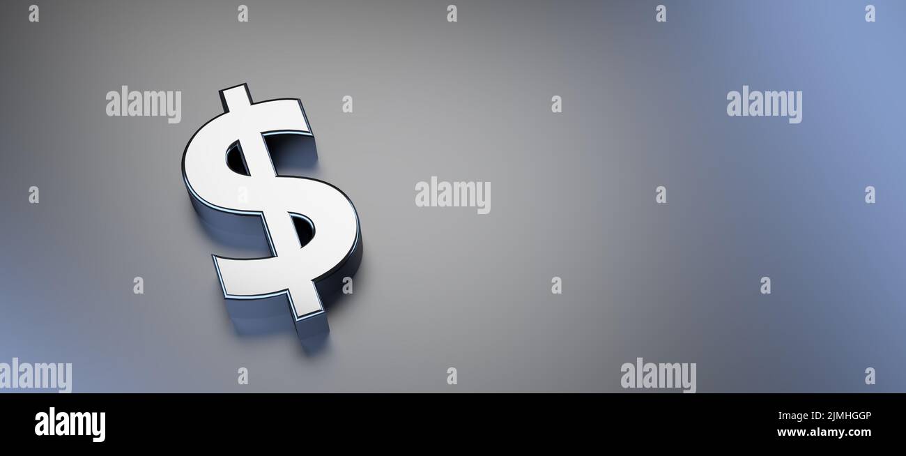 International currency as a business symbol - 3D illustration Stock ...