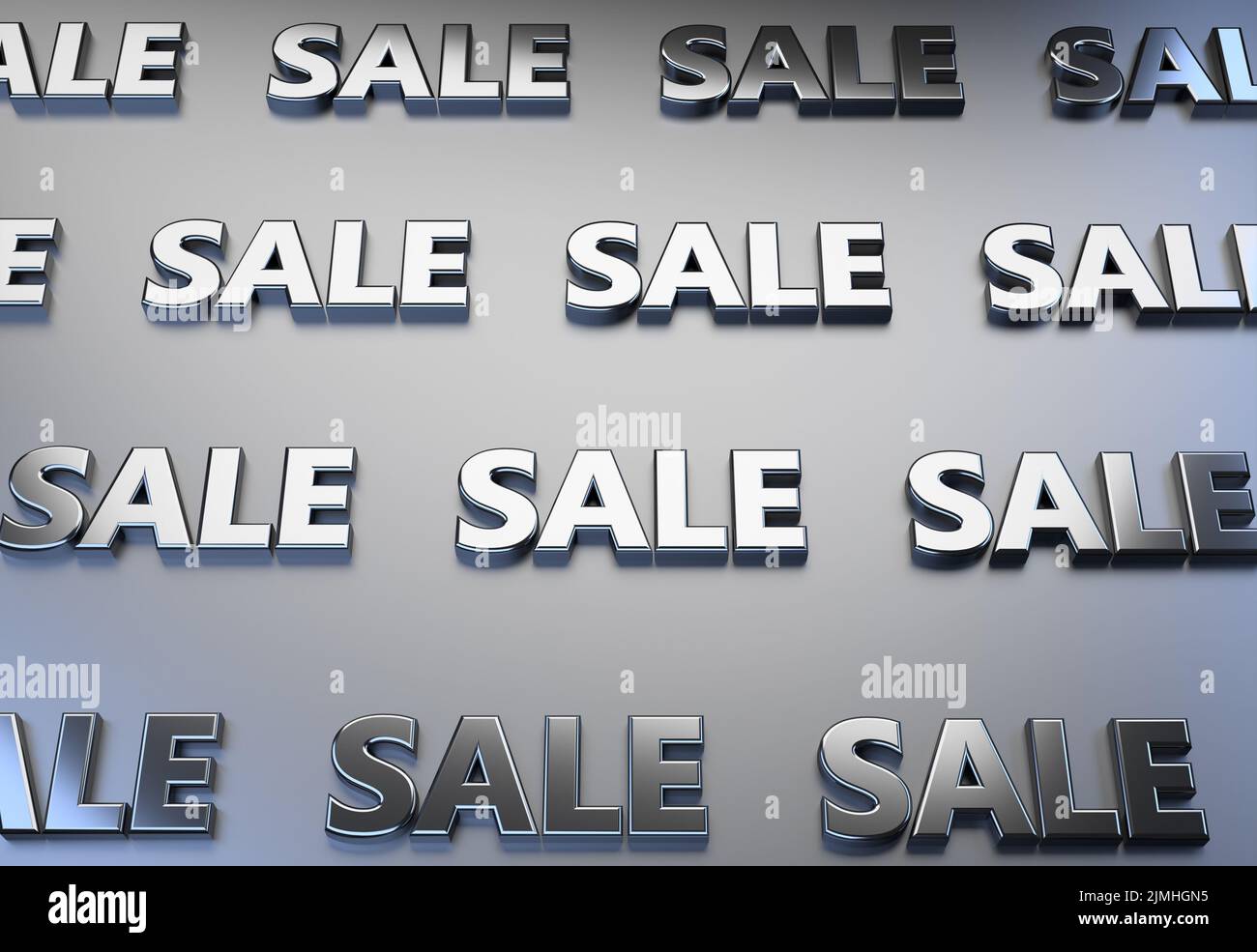 Sale percent symbol in front of background - 3D Illustration Stock ...