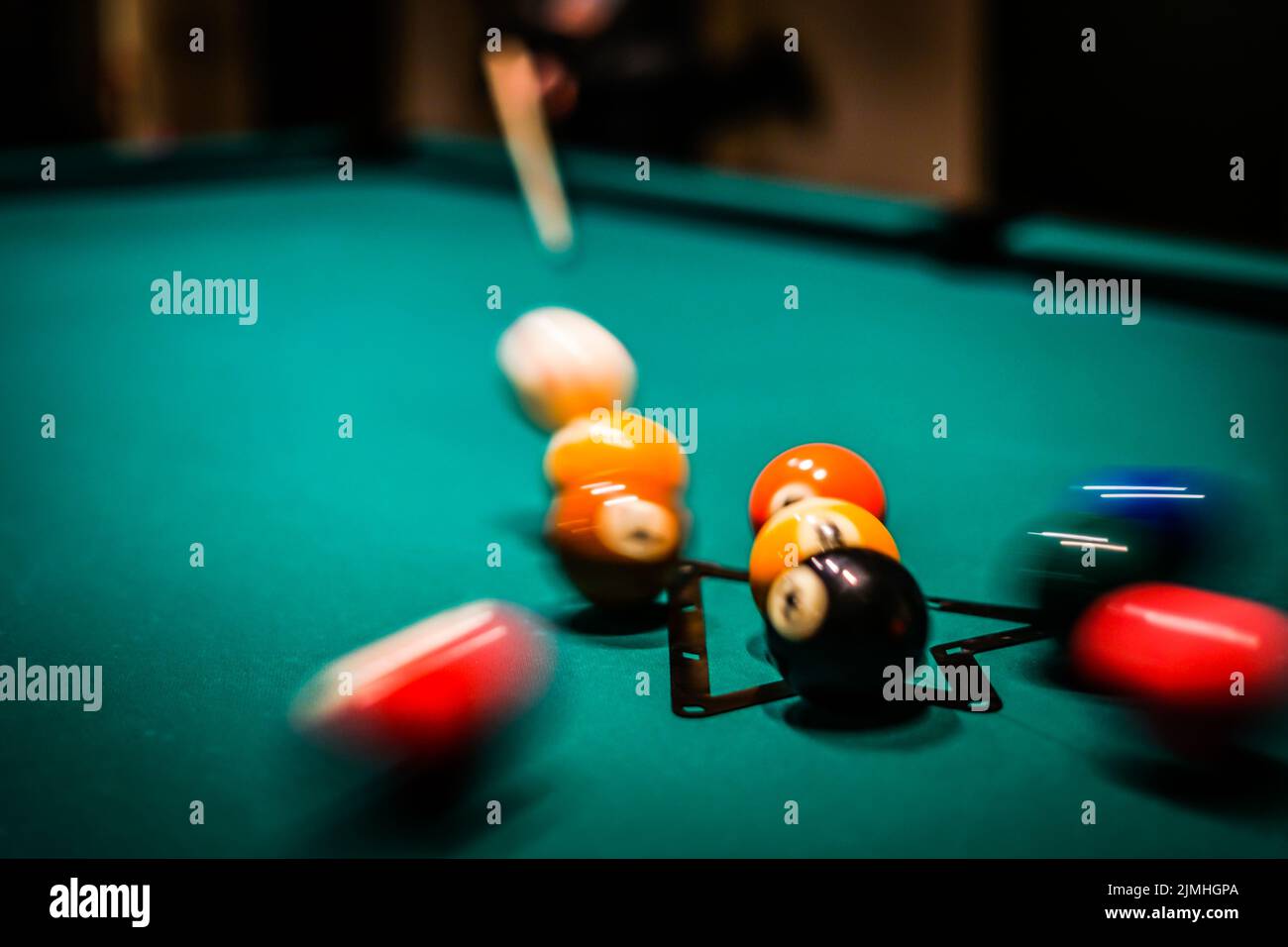 Pool billiards ball hi-res stock photography and images - Alamy