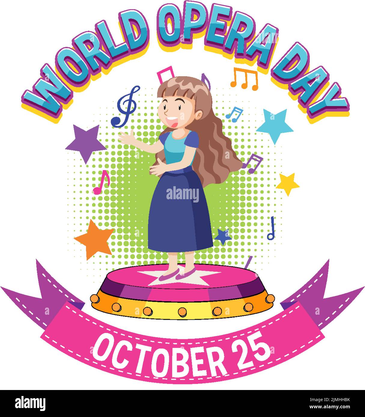 Singing opera and opera Cut Out Stock Images & Pictures - Alamy