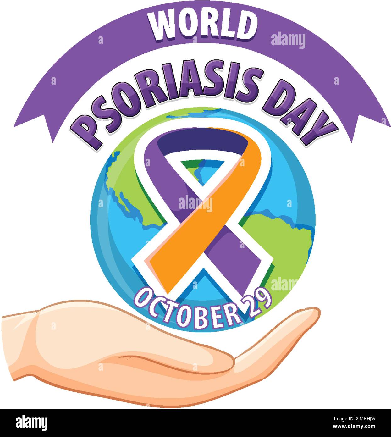 World Psoriasis Day Poster illustration Stock Vector Image & Art - Alamy
