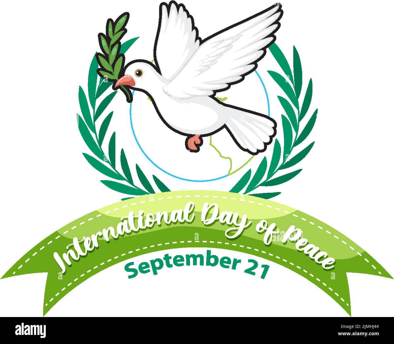 International Day of Peace Banner Design illustration Stock Vector ...