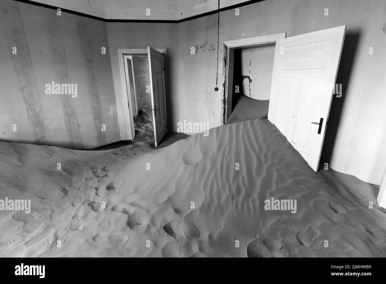 abandoned diamond mine showing dereliction of building and reclaimed by ...