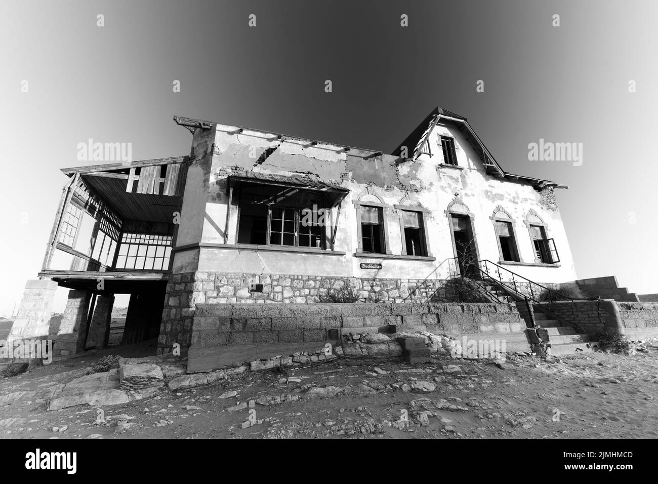 abandoned diamond mine showing dereliction of building and reclaimed by ...