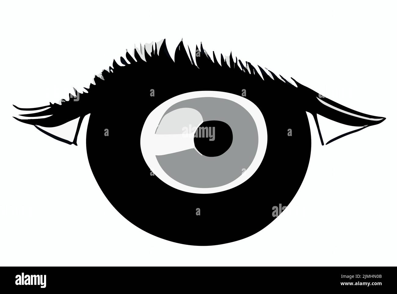Close view on white Stock Vector Images - Alamy