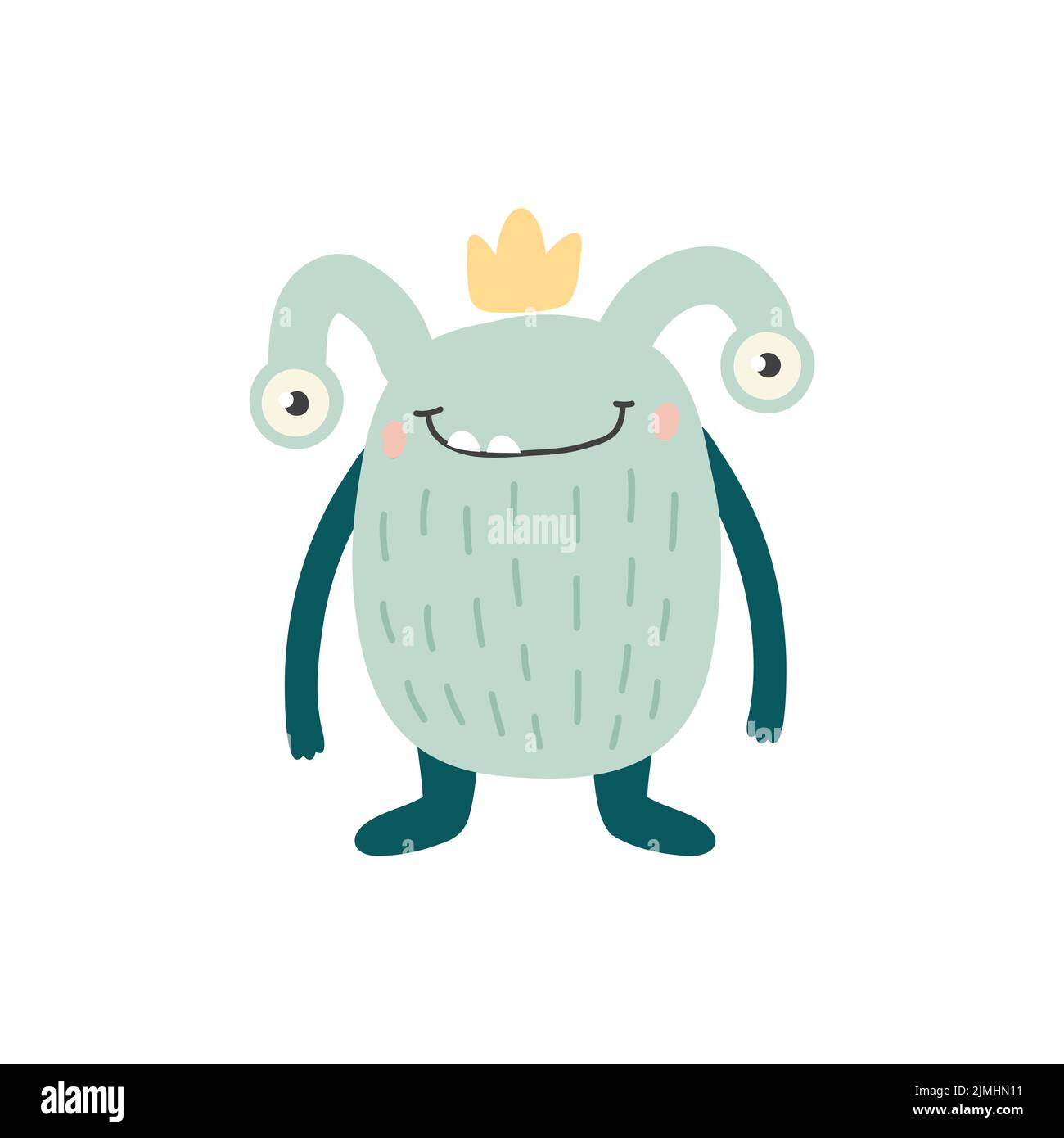 Monster print. Cartoon character design for fashion fabrics, textile ...