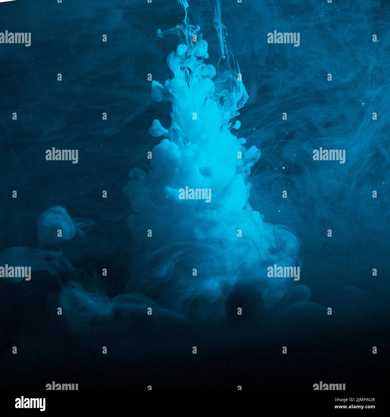 Abstract heavy blue haze darkness Stock Photo - Alamy