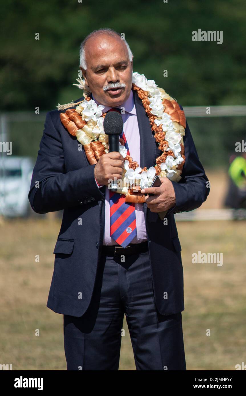 Meke ceremony hi-res stock photography and images - Alamy