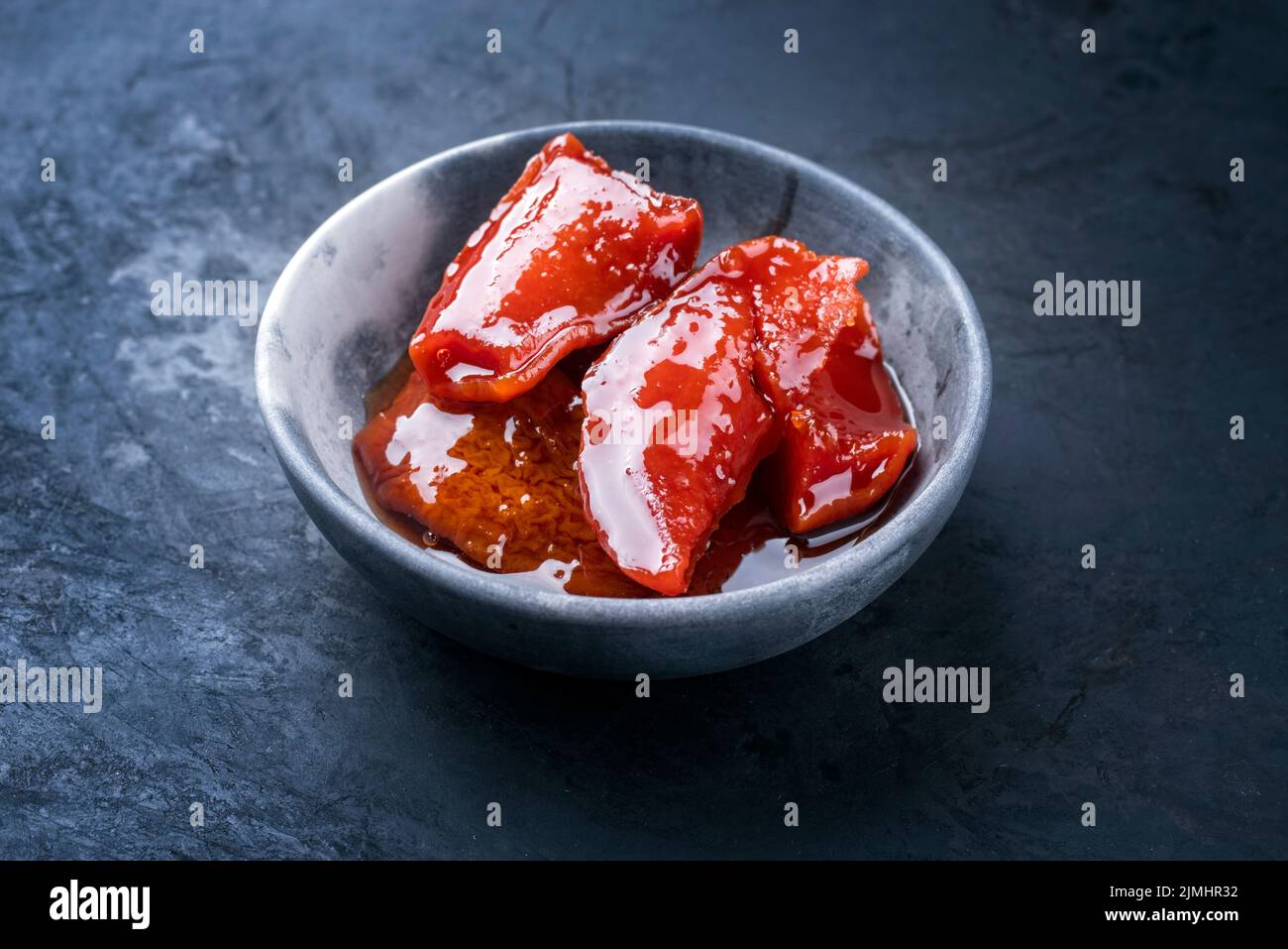 Modern style traditional moraba ye beh and quince gelee compote coulis ...