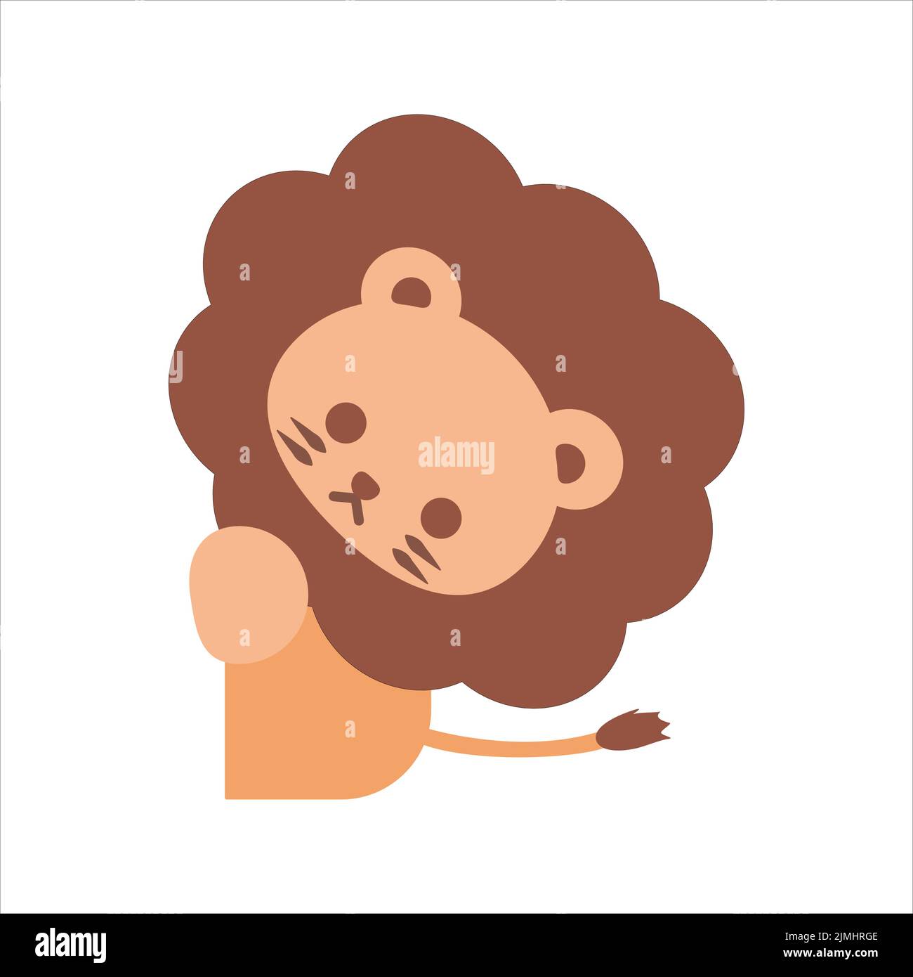 Lion hiding Stock Vector Images - Alamy