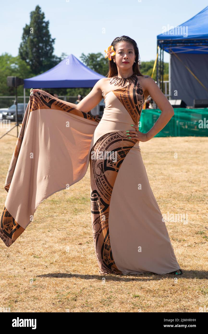 Hampshire, UK. 6th Aug, 2022. The annual Bula Festival organised by ...