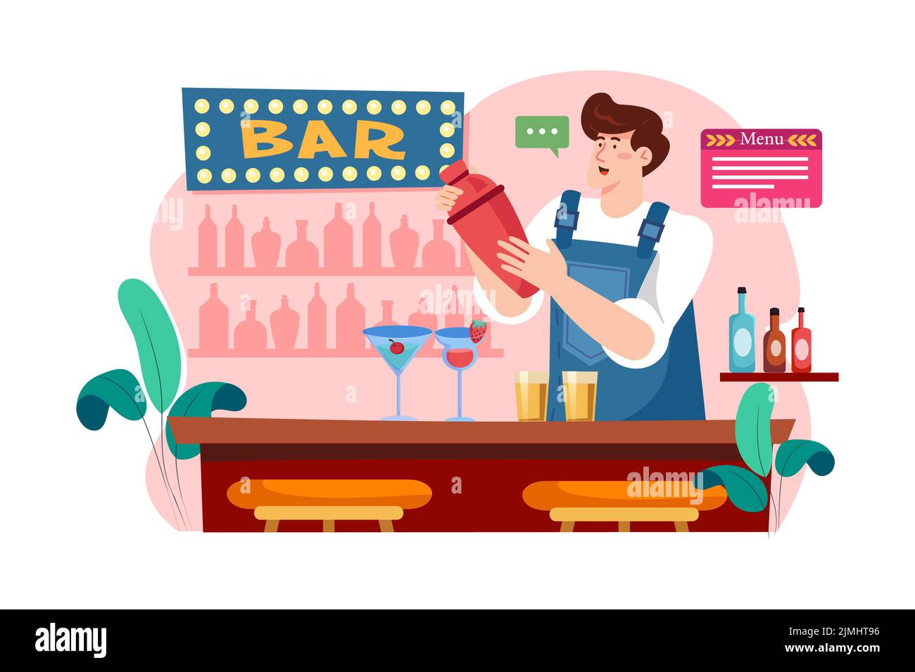 Chef man woman professional in Cut Out Stock Images & Pictures - Alamy