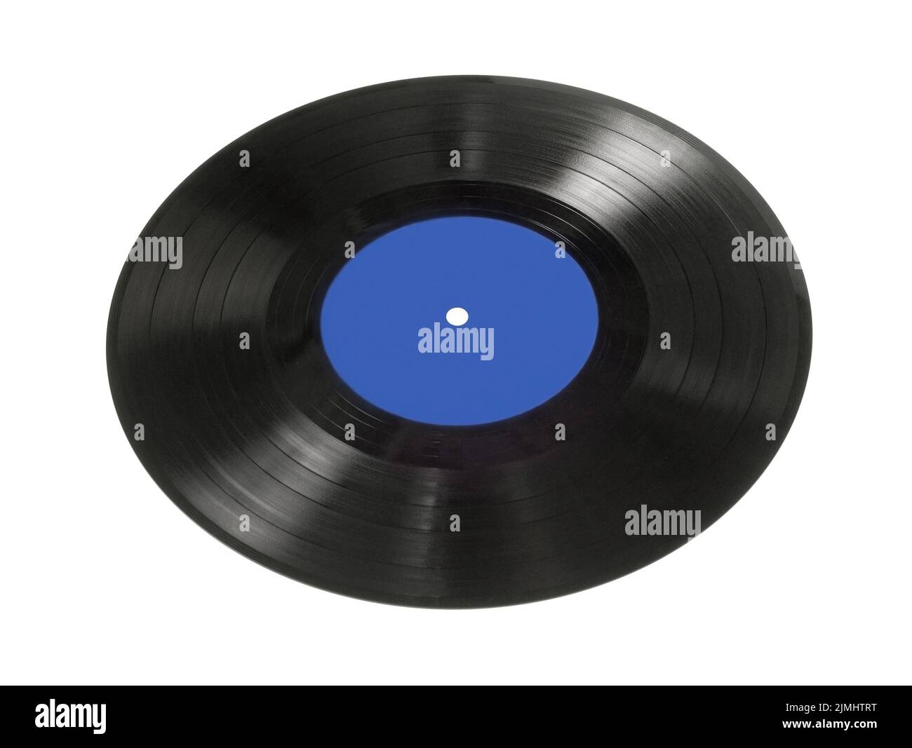 Vinyl 33rpm record with red label. With clipping path Stock Photo - Alamy