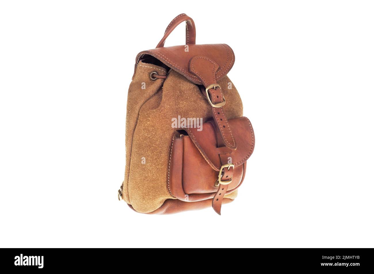 Leather backpack for women hi-res stock photography and images - Alamy