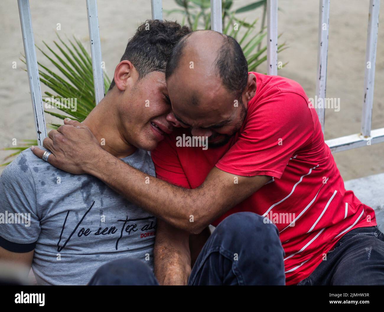 August 6, 2022, Gaza City, The Gaza Strip, Palestine: A Palestinian ...