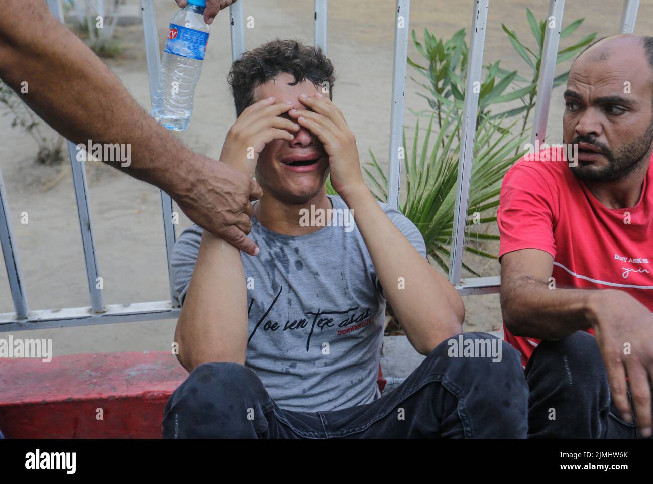 August 6, 2022, Gaza City, The Gaza Strip, Palestine: A Palestinian ...