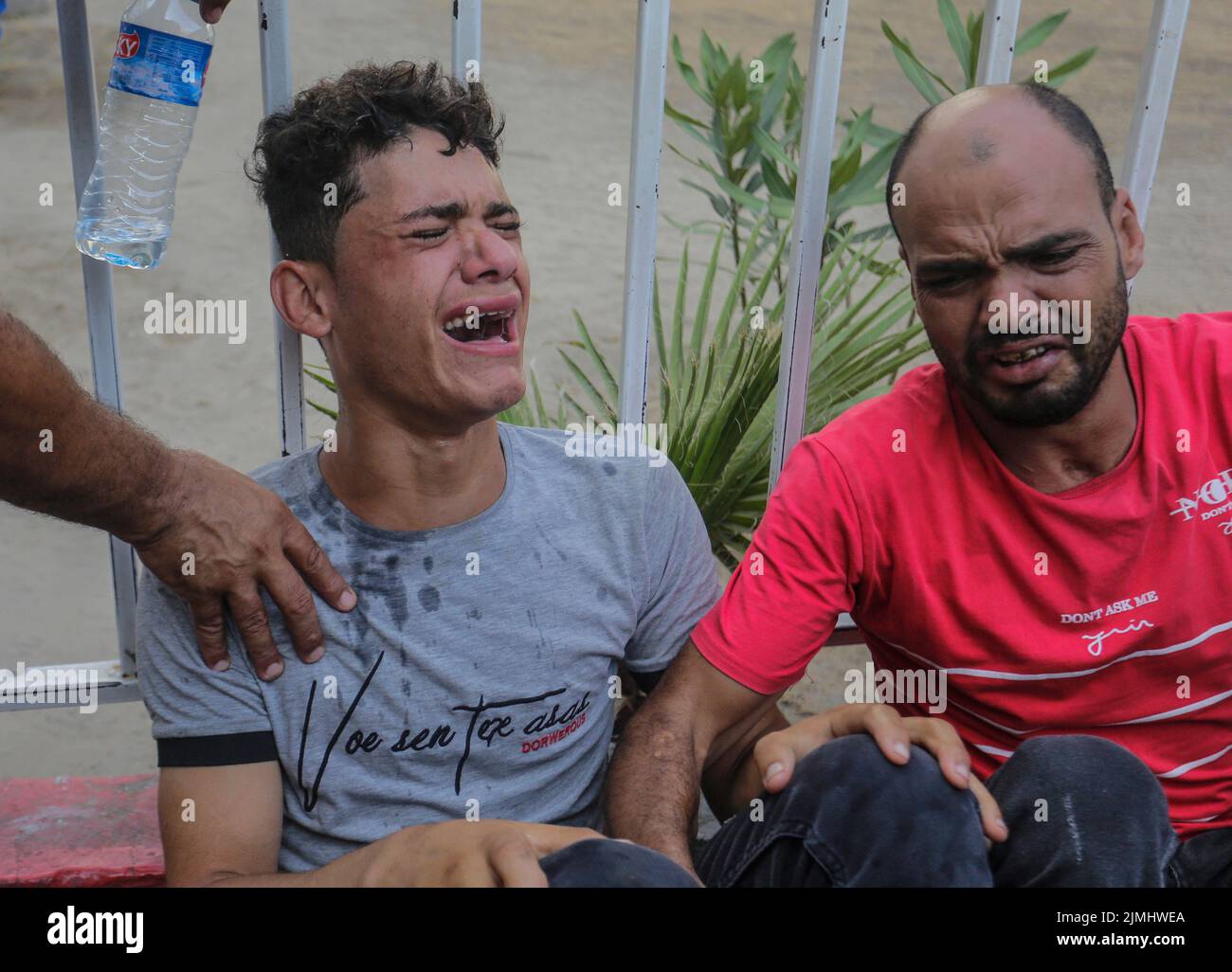 August 6, 2022, Gaza City, The Gaza Strip, Palestine: A Palestinian ...