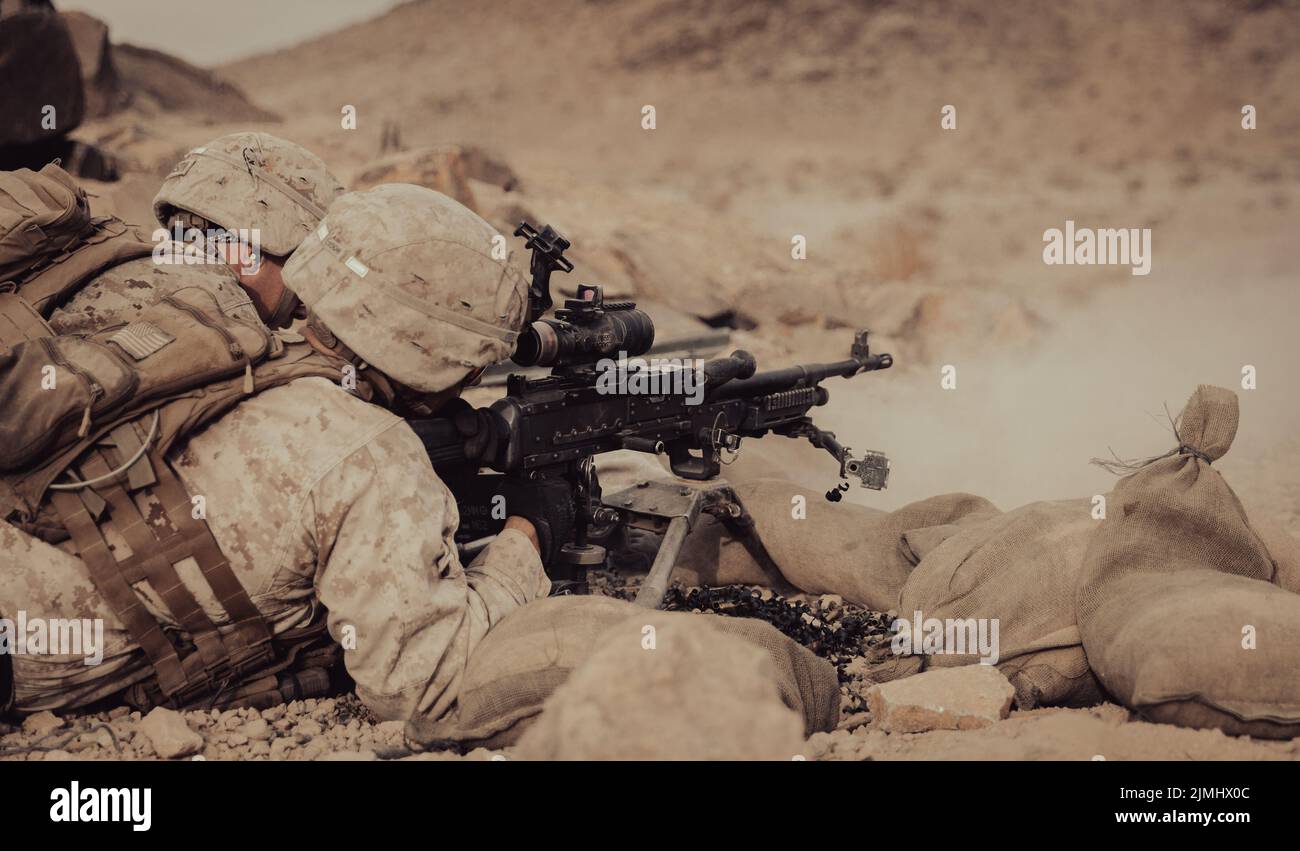 U.S. Marine Corps Lance Cpl. Cody Butterson (Left) and Lance Cpl ...