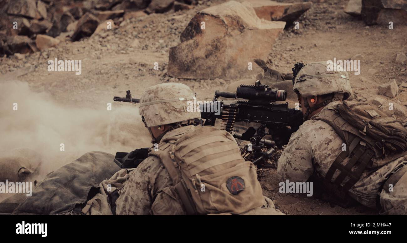 U.S. Marine Corps Lance Cpl. Cody Butterson (Left) and Lance Cpl ...
