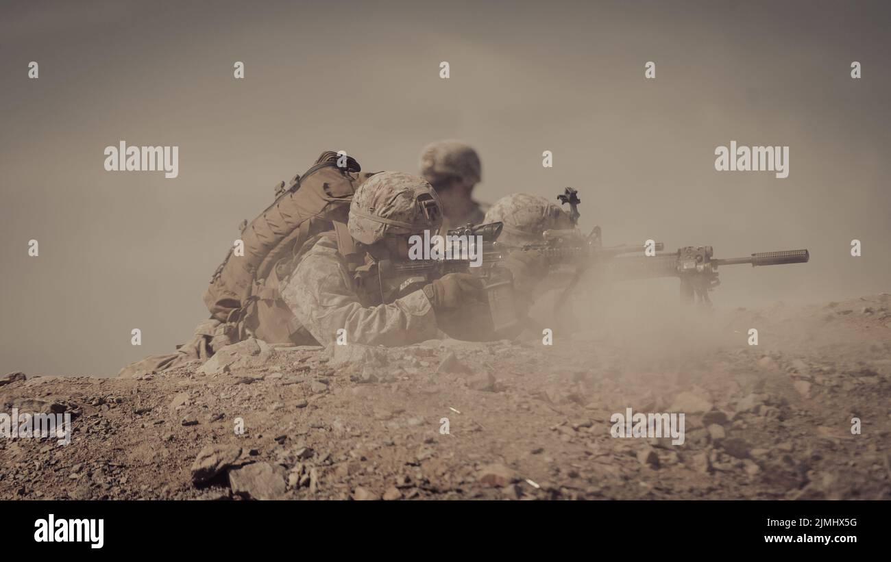 U.S. Marines with 2nd Battalion, 7th Marine Regiment, 1st Marine ...