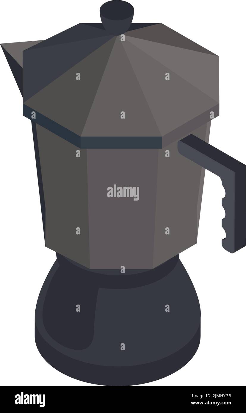 isometric coffee pot Stock Vector Image & Art - Alamy