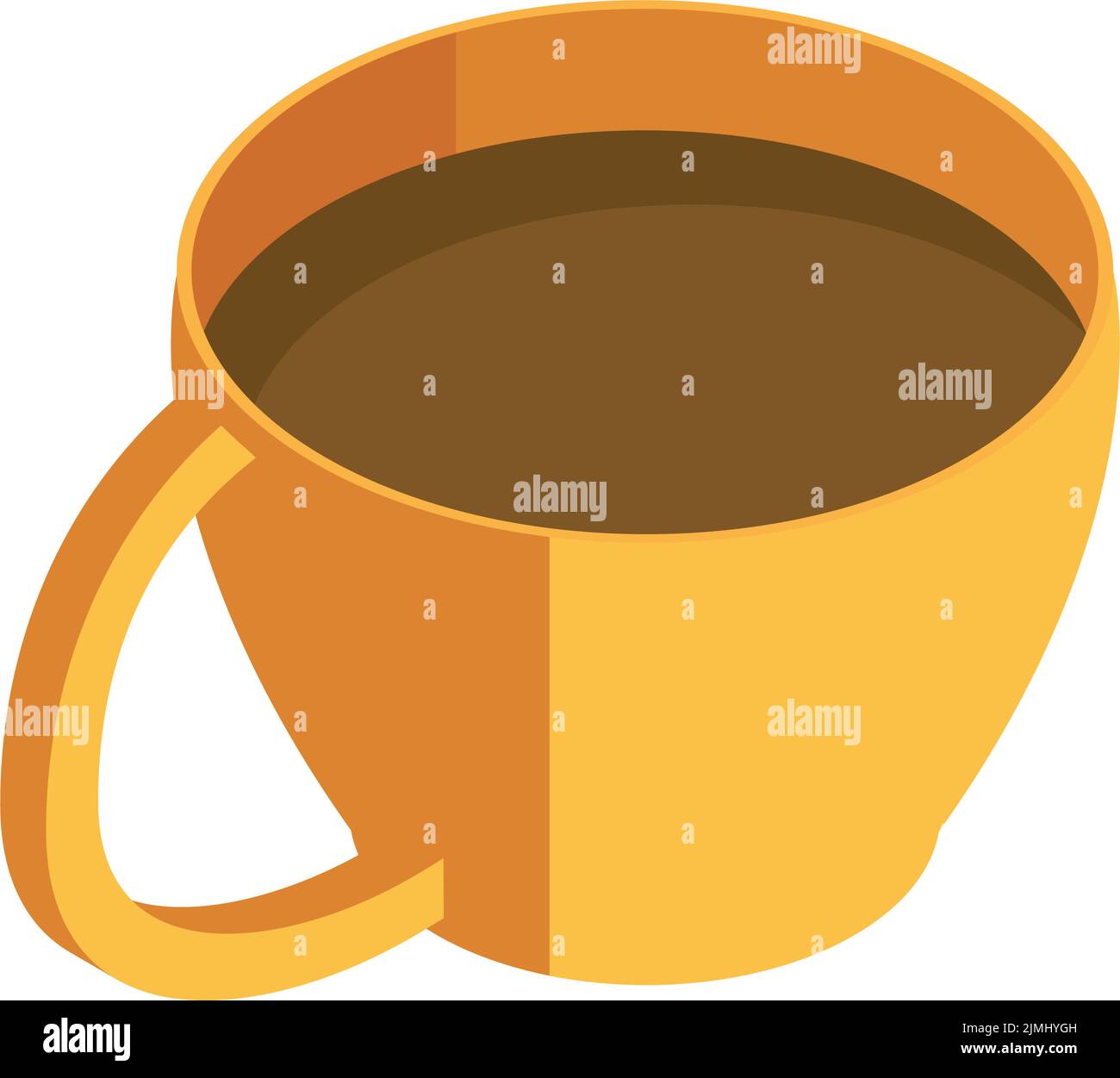isometric coffee mug design Stock Vector Image & Art - Alamy