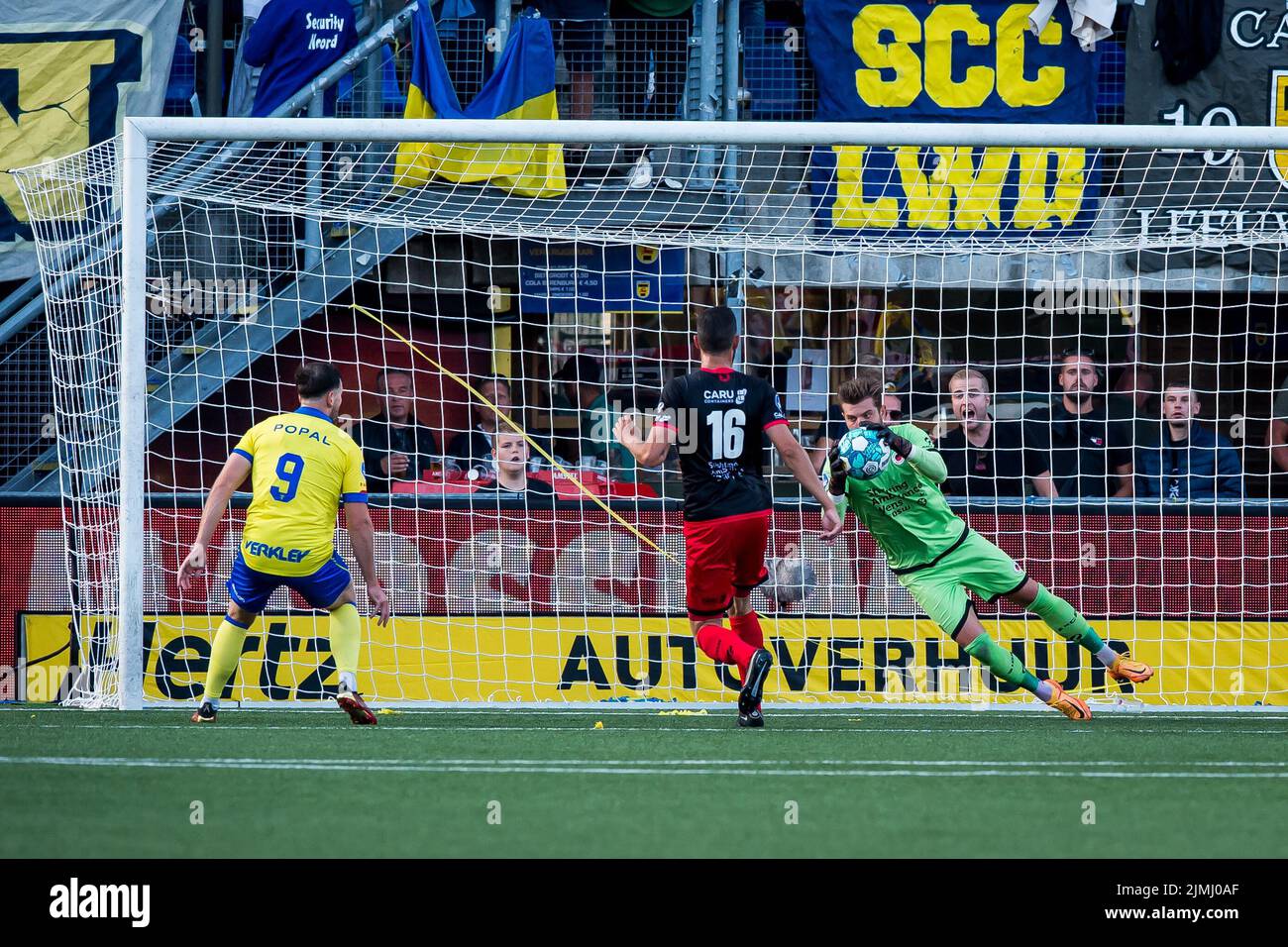 Goalkeeper stijn van gassel of excelsior rotterdam hi-res stock ...
