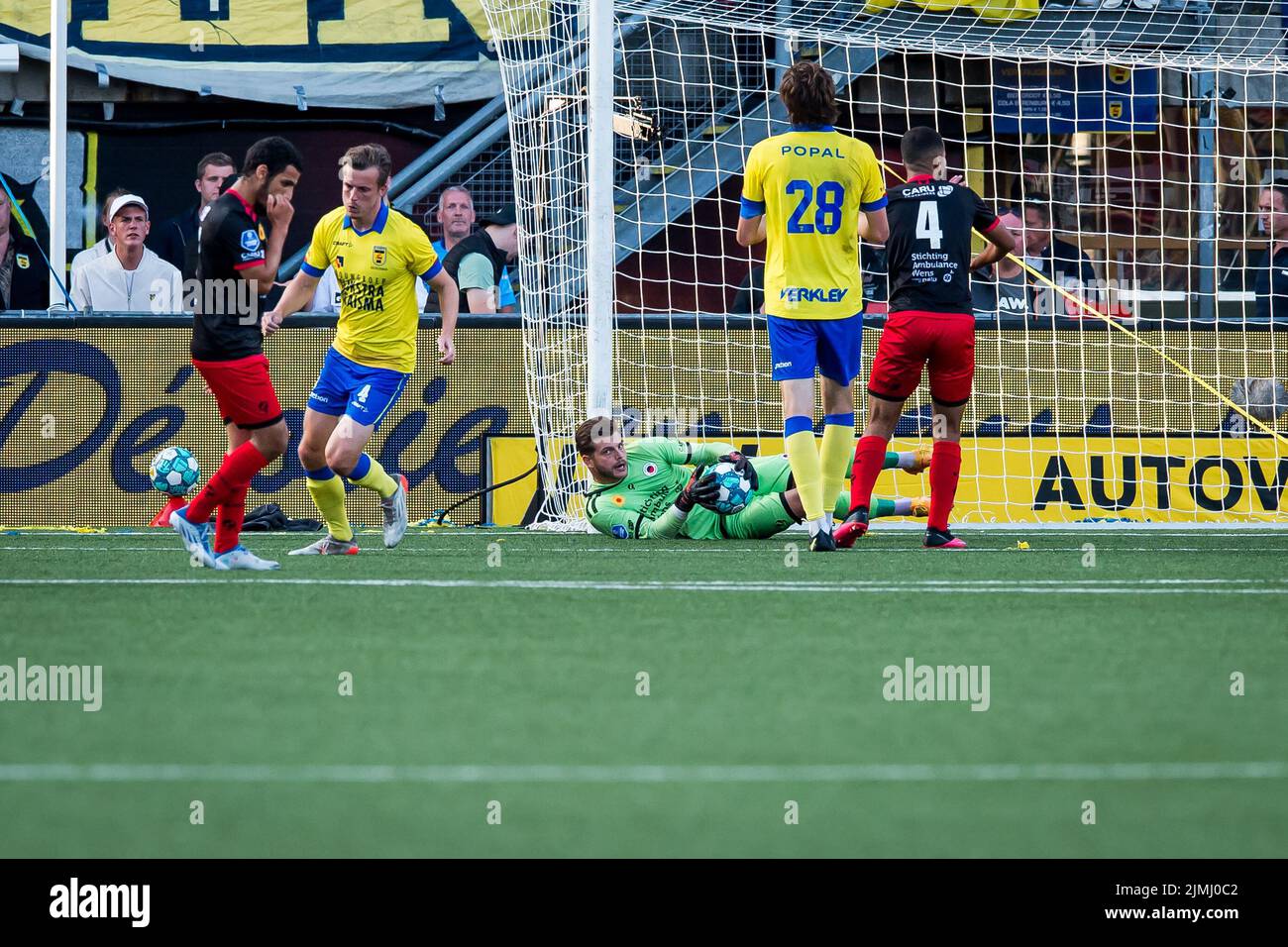 Goalkeeper stijn van gassel of excelsior rotterdam hi-res stock ...