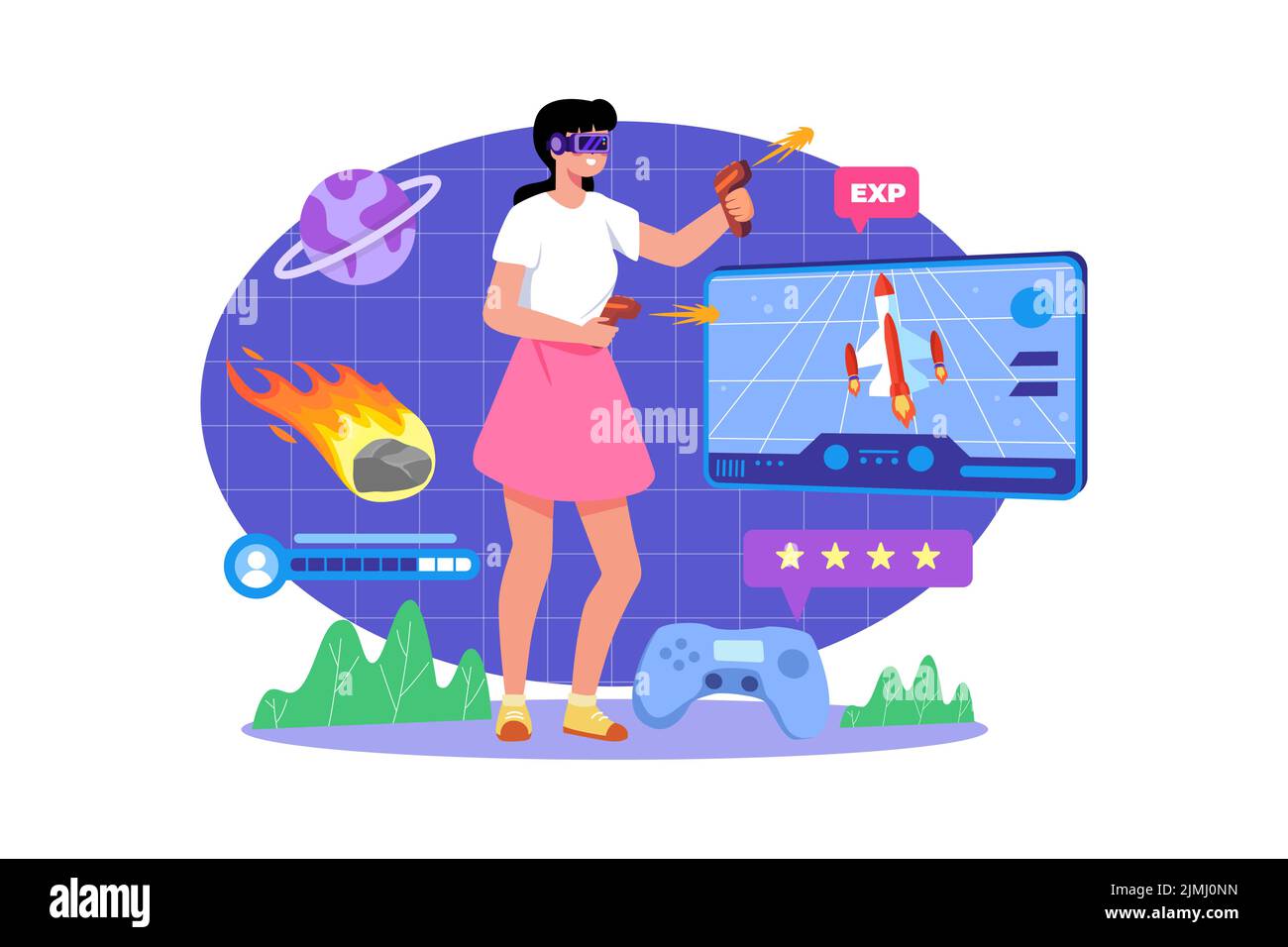 Future digital technology metaverse Cut Out Stock Images & Pictures - Alamy