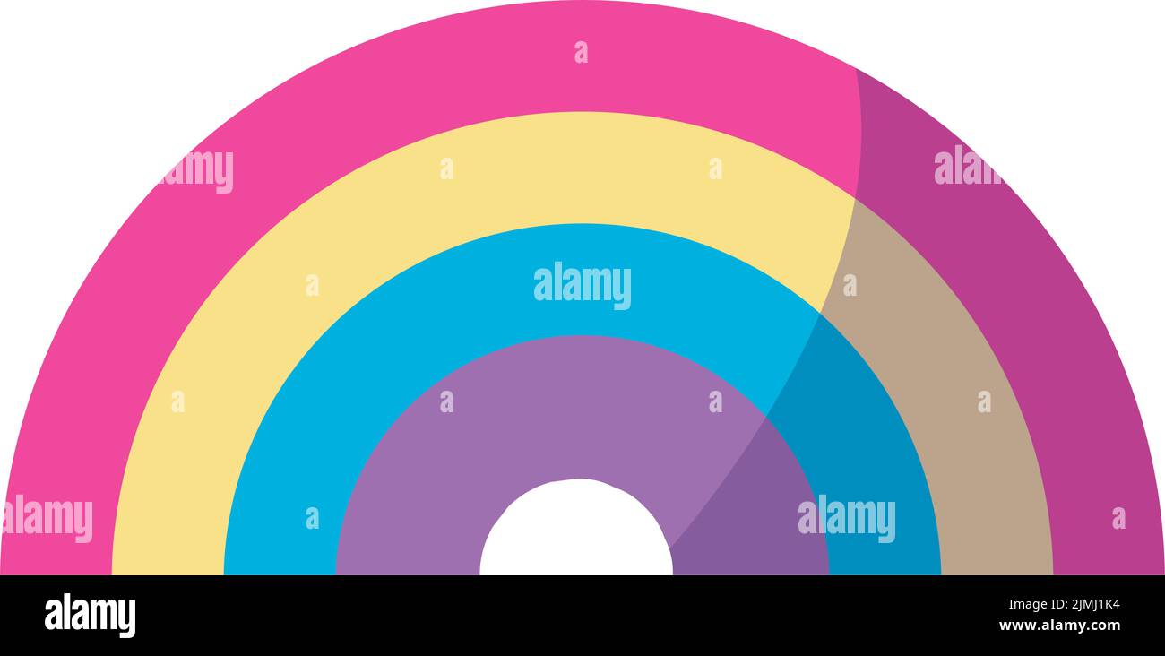 colored rainbow design Stock Vector Image & Art - Alamy