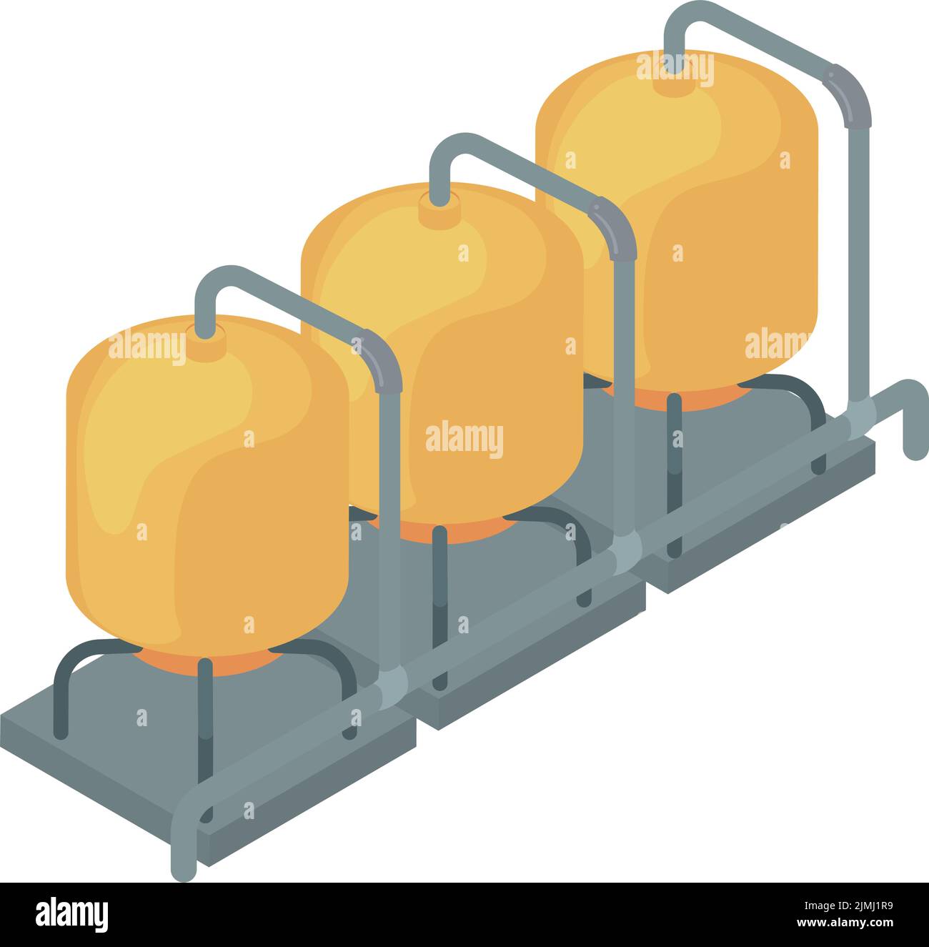 isometric factory containers Stock Vector Image & Art - Alamy