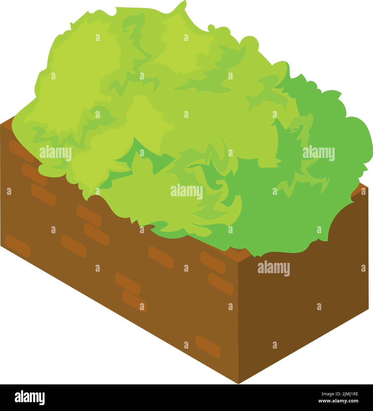 isometric bushes design Stock Vector Image & Art - Alamy