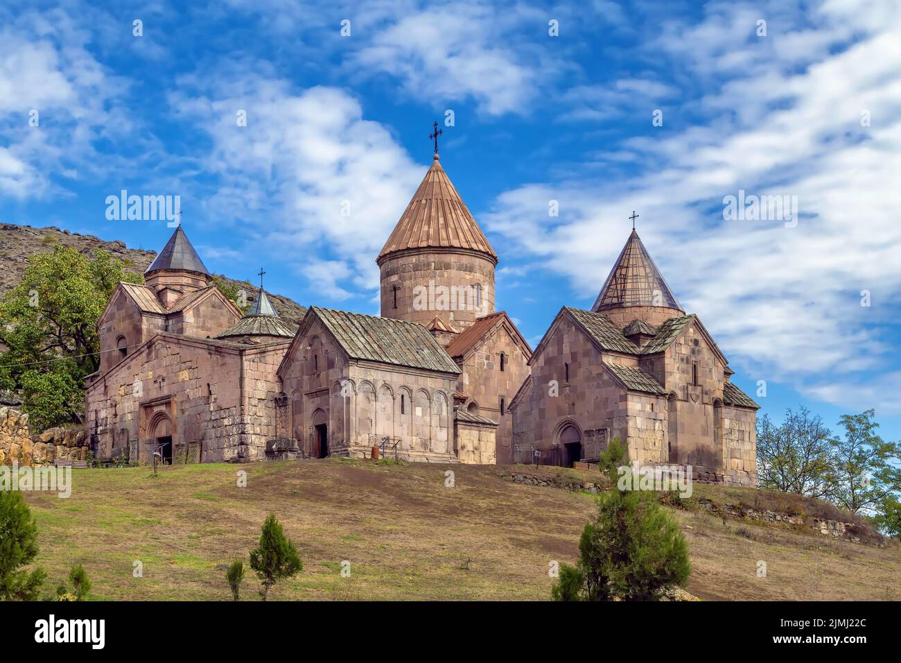 Monastic complex of Goshavank, Armenia Stock Photo - Alamy
