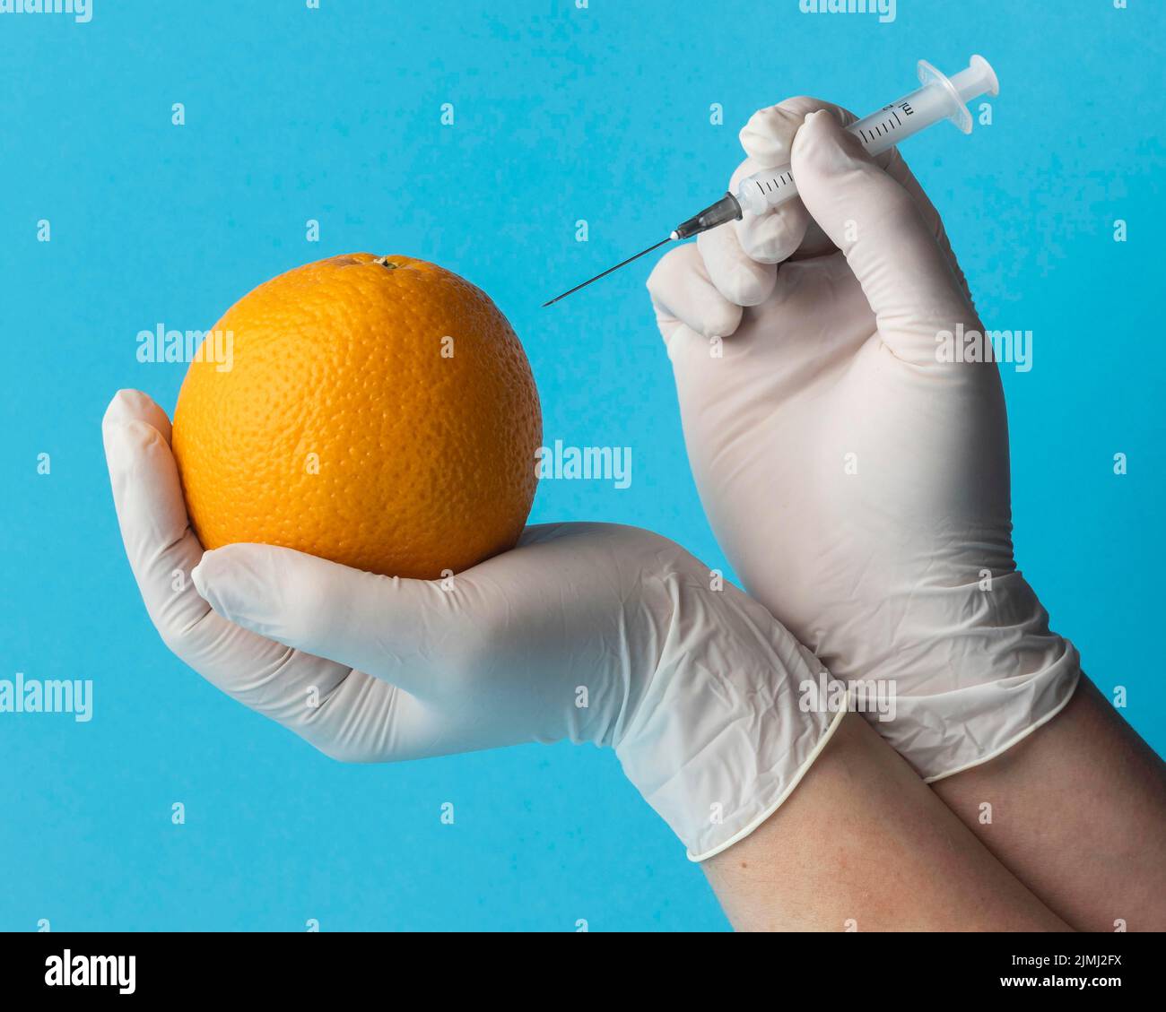 Gm modified fruit hi-res stock photography and images - Alamy