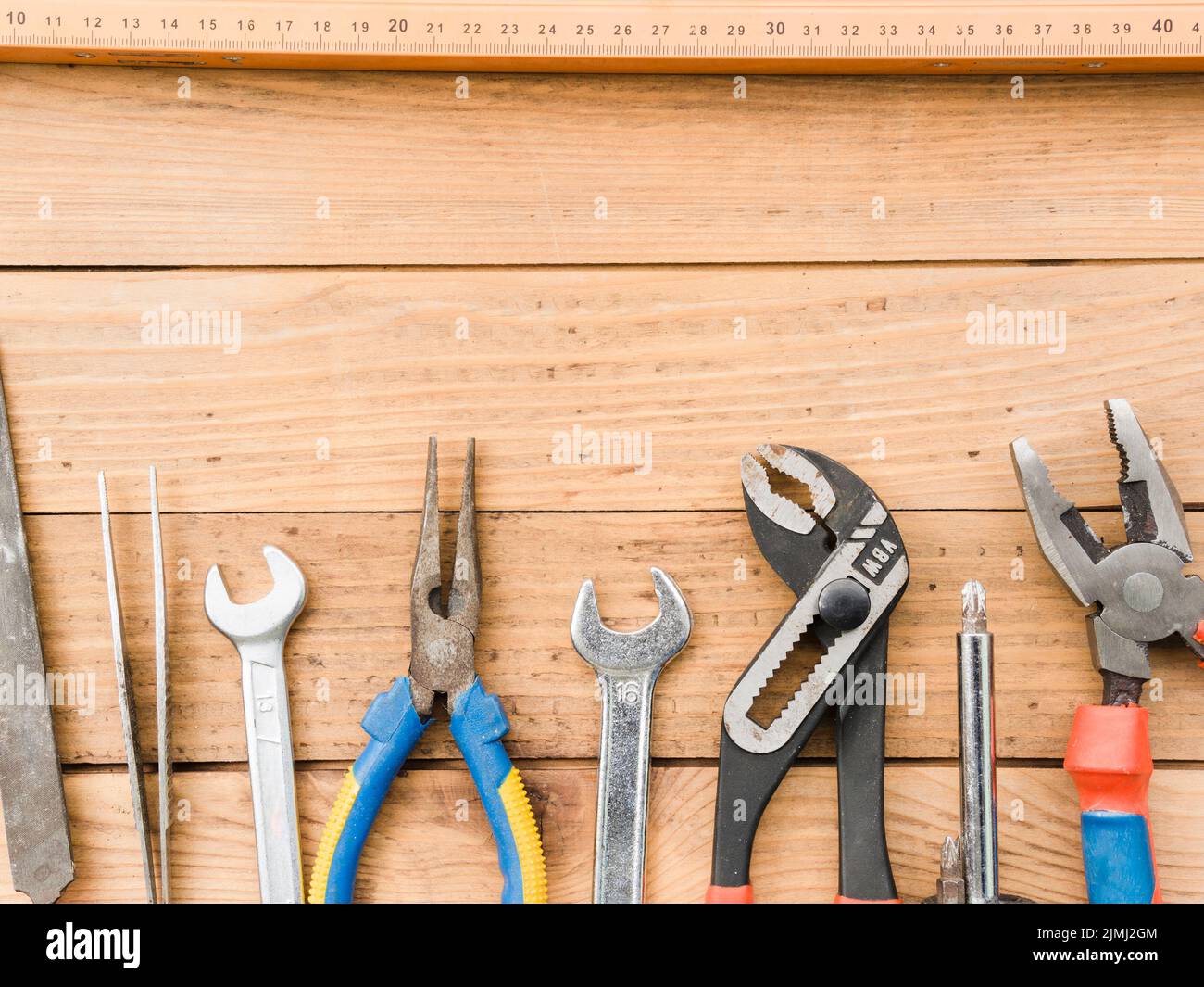 Carpentry workbench tools hi-res stock photography and images - Alamy