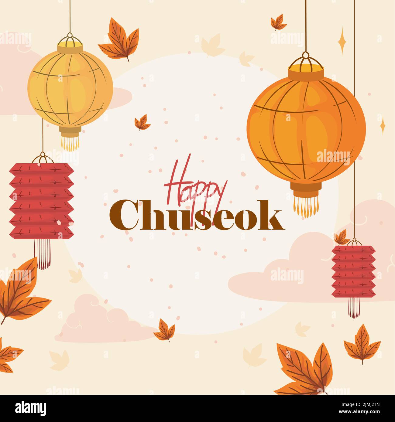 happy chuseok poster Stock Vector Image & Art - Alamy