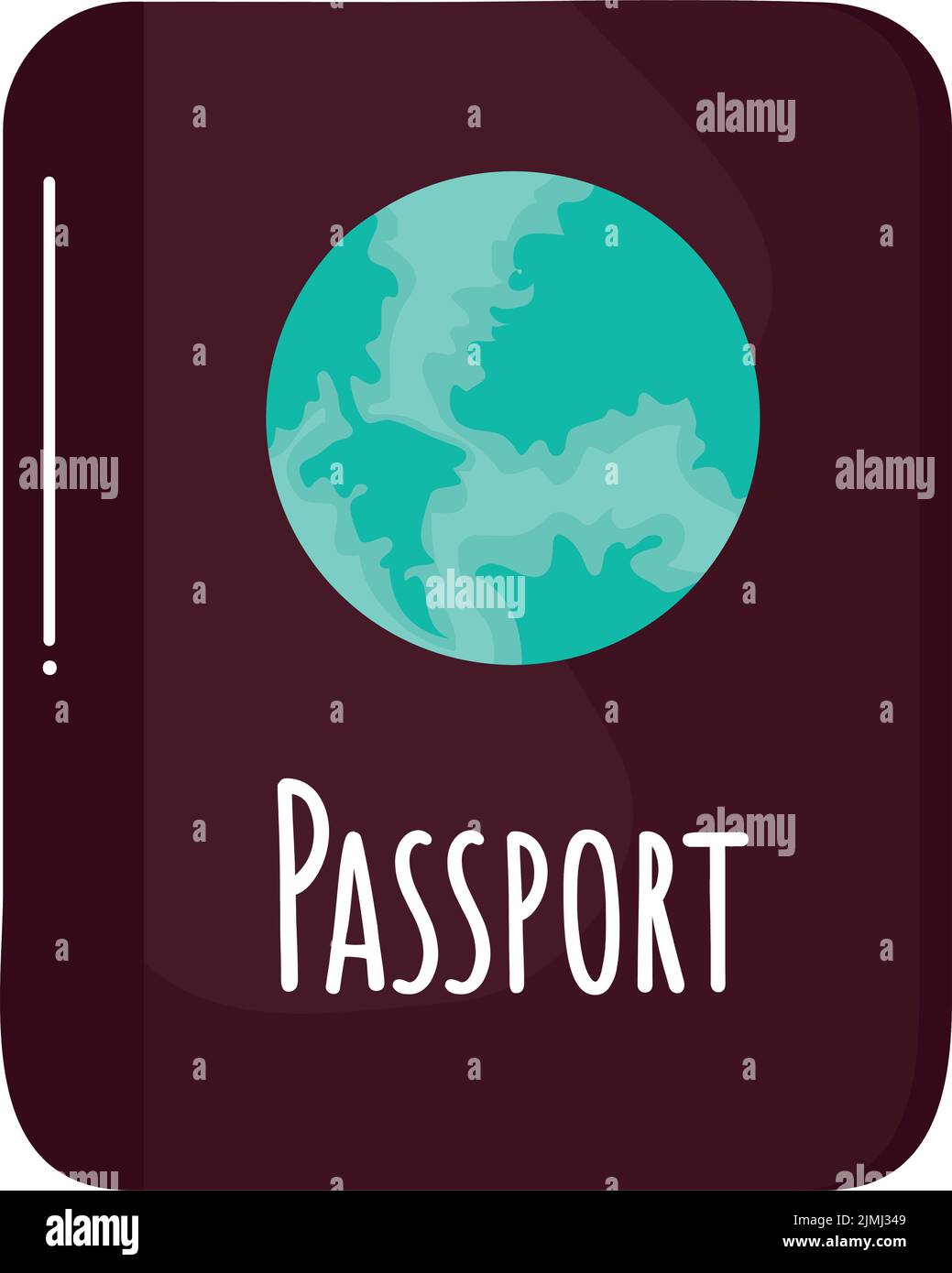colored passport design Stock Vector Image & Art - Alamy